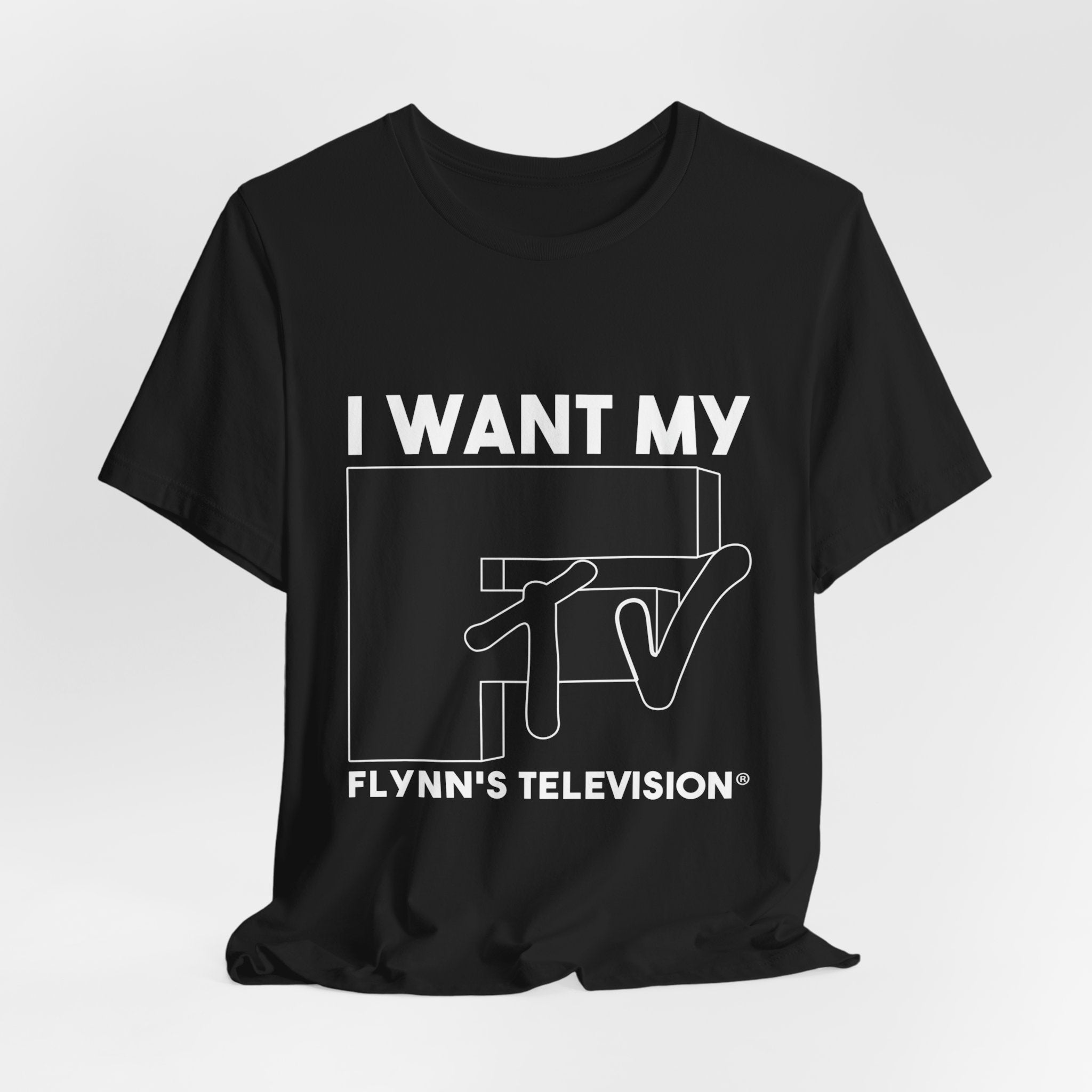 Black Transparency LoudTee – Flynn's TV